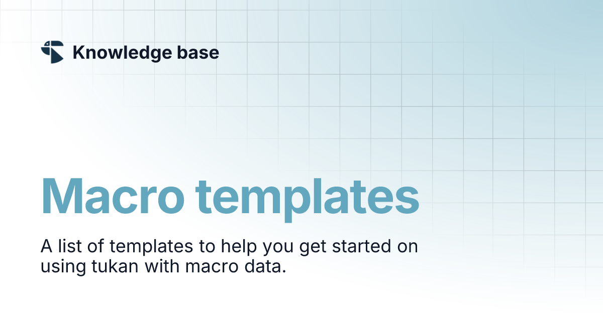 Macro templates | Knowledge base